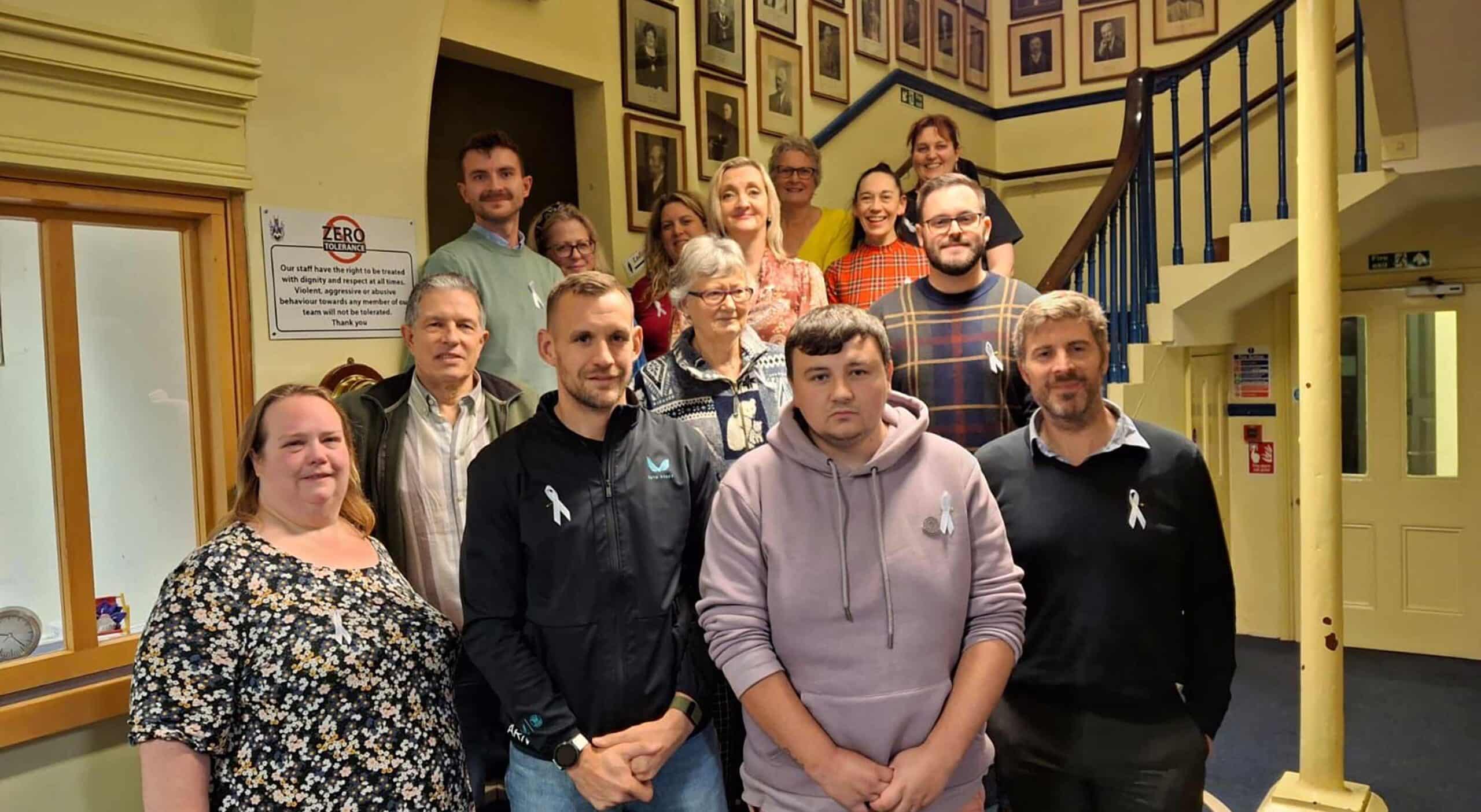 White Ribbon: Town Council Takes a Stand | Melksham Town Council